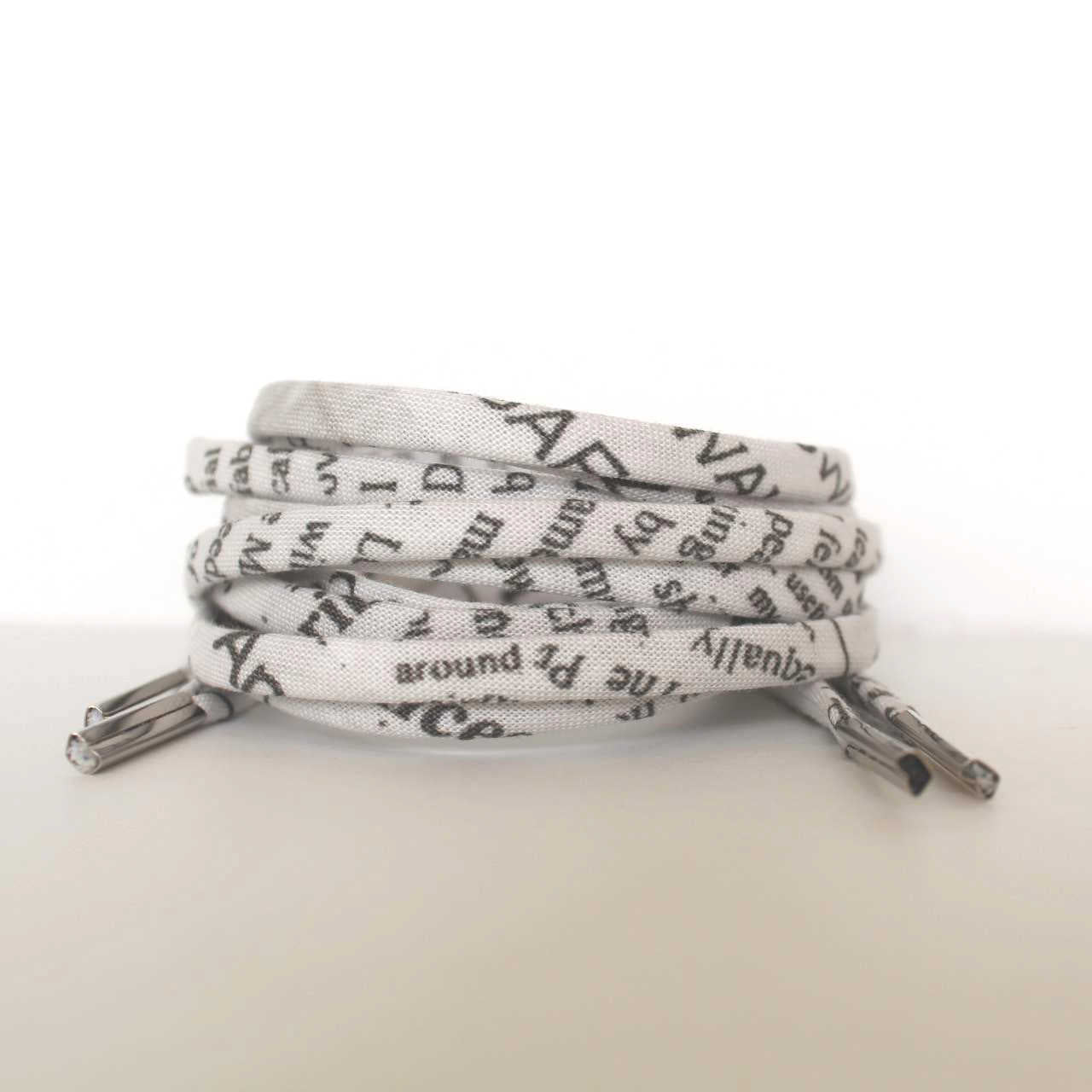 Shoelaces - Newspaper Print - - Swap out your shoelaces with Cute Laces ...